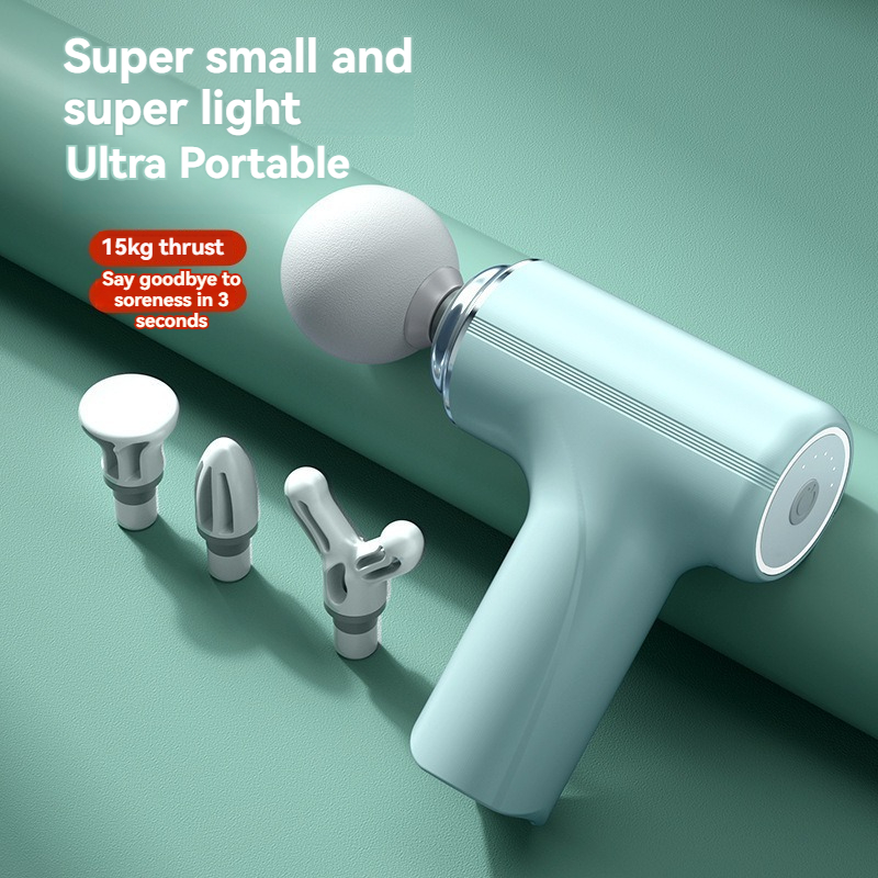 【SG Seller】Mini Massage Gun Vibration Massager High Frequency Muscle ...