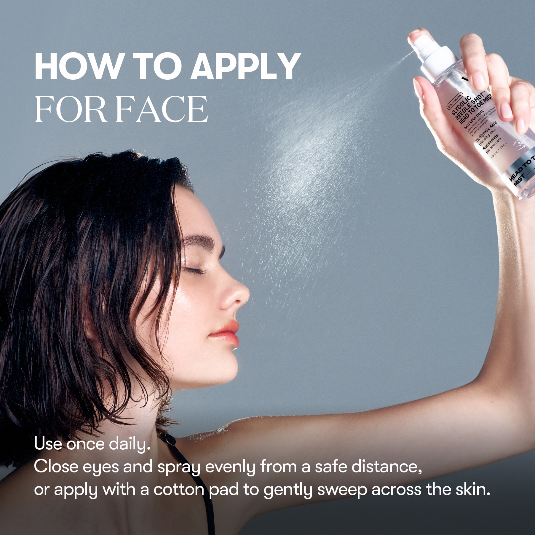 [VT] Glycolic Acid Reedle Shot Head to Toe Mist 7% Glycolic Acid ...