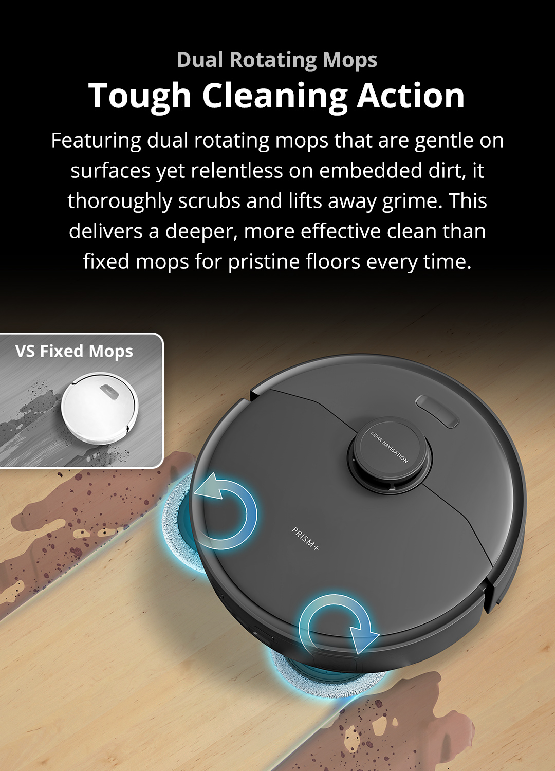 PRISM+ NanoBot Pro | Smart Robot Vacuum | Shopee Singapore
