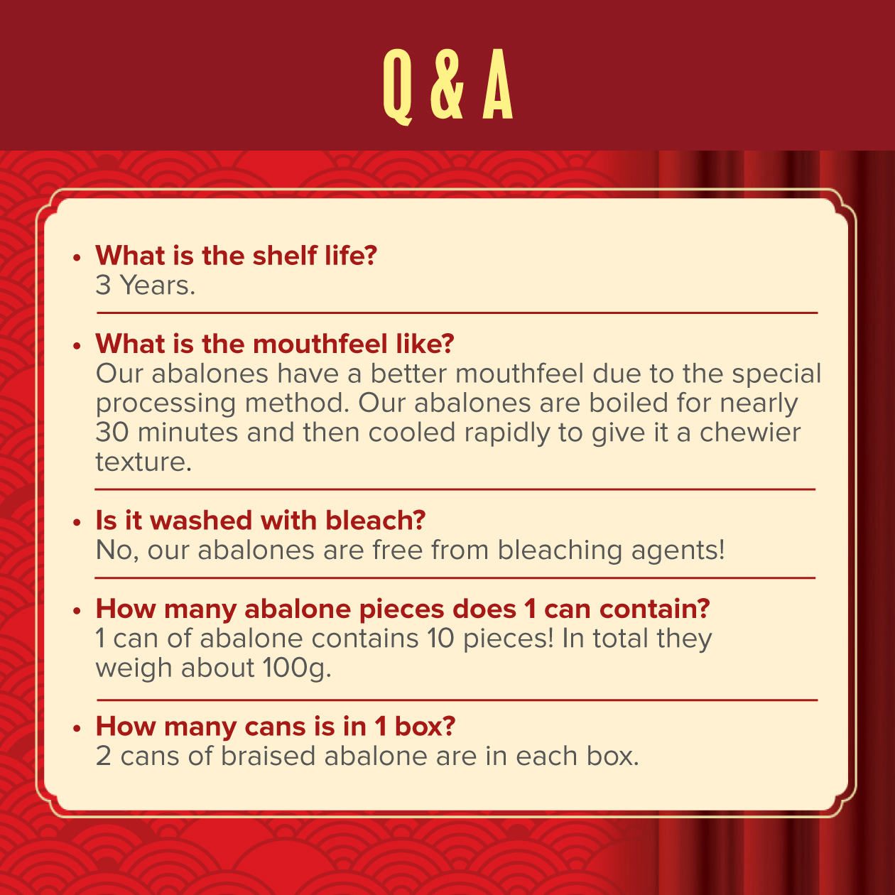 Kinohimitsu x Shopee 2026 Imperial Braised Japenese Abalone 425g Brand ...