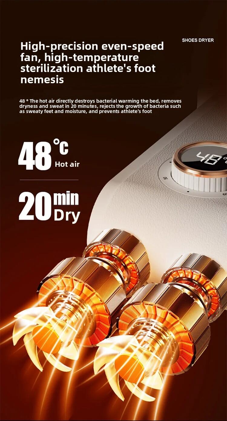 Multi Portable Fast Shoes Dryer Foldable Electric Shoe Heater UV Smart ...