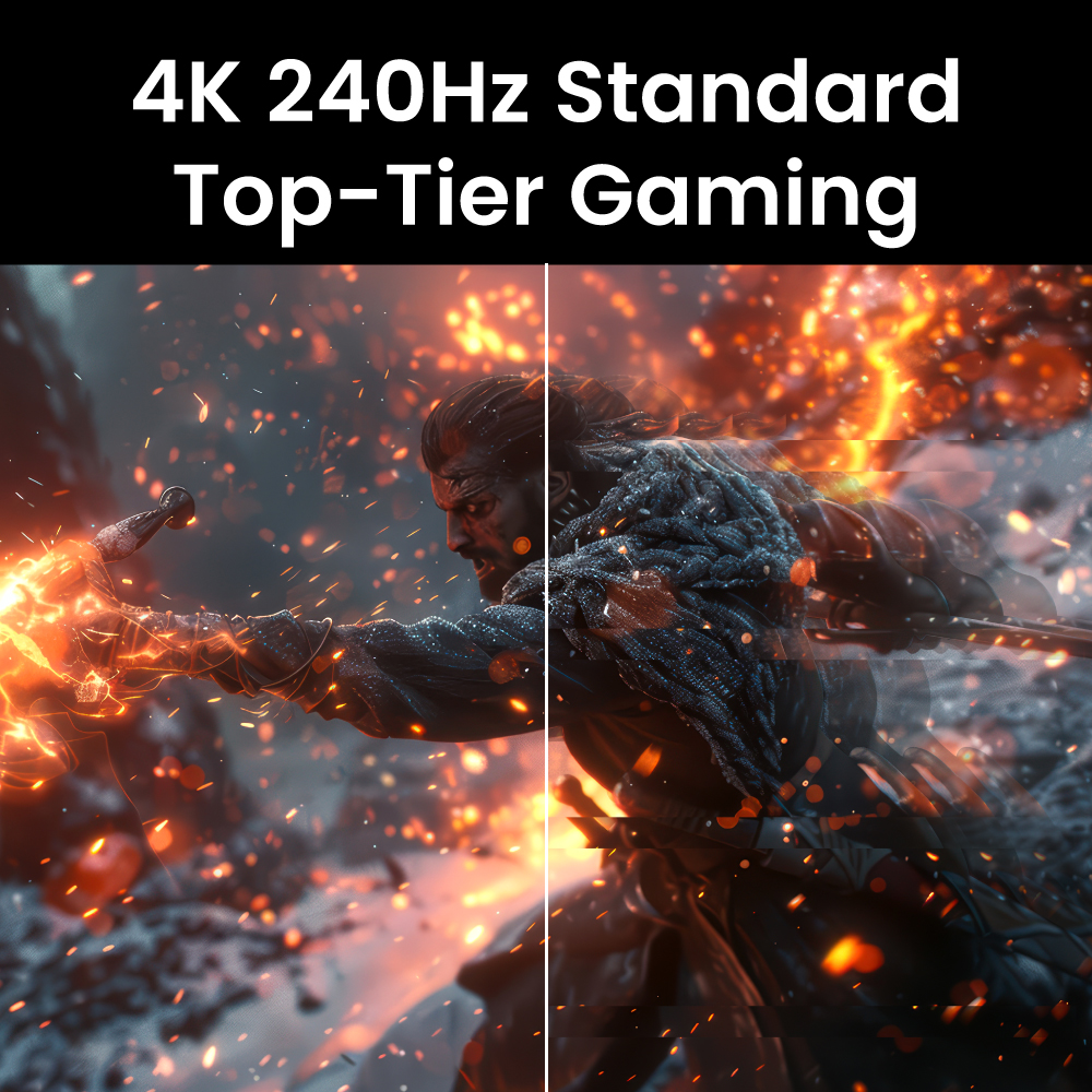 BenQ EX271UZ 27" 4K 240Hz OLED 0.03ms GTG VESA HDR400 MOBIUZ Gaming ...