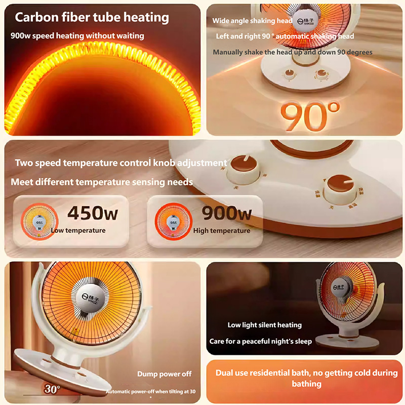 SG Small Sun Heat Fan, Heater, Heater, Household Energy-Efficient ...