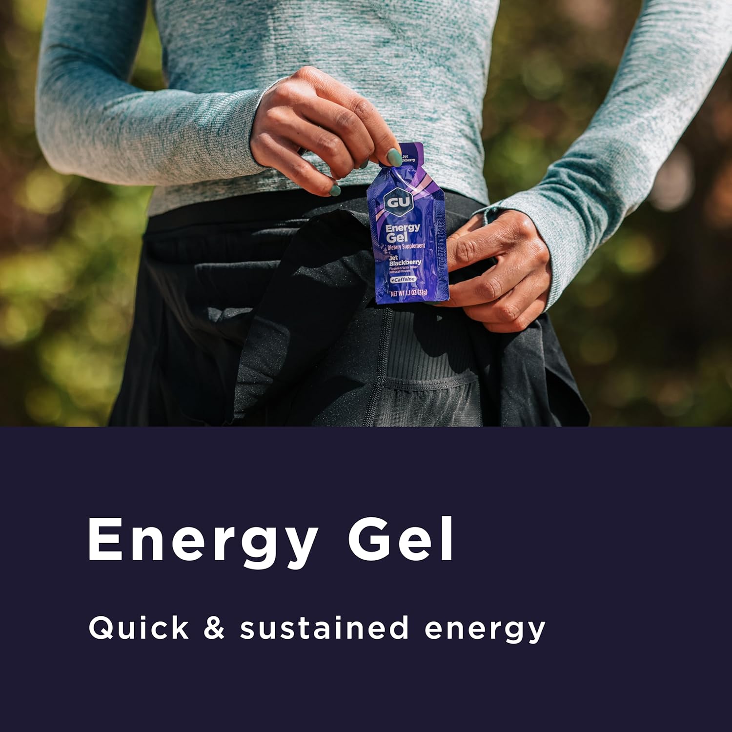 GU Energy Gel and Roctane Gel 1 Gel for Endurance Marathon Running ...