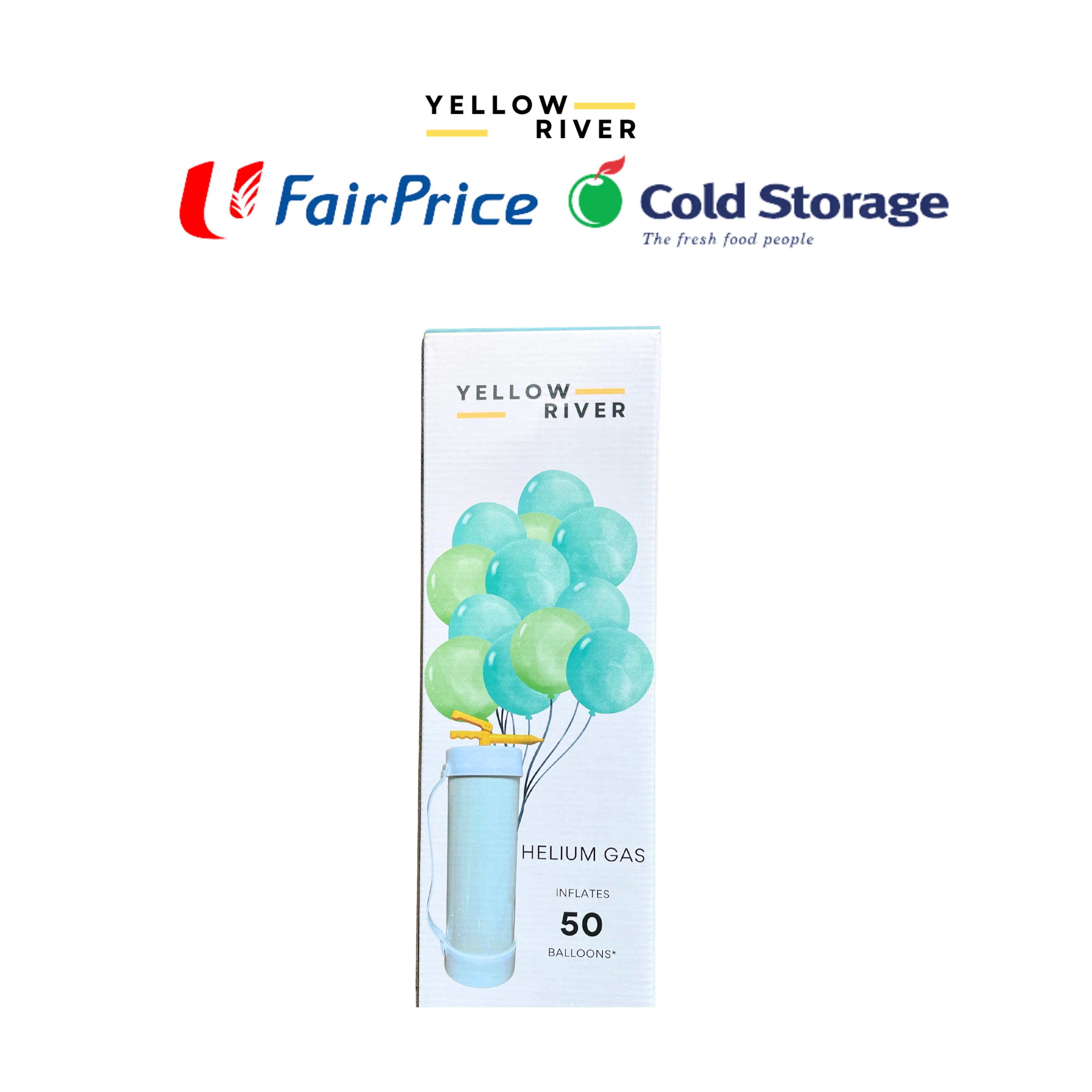 [ Collection @ Cold Storage Supermarket 24 hours] Helium Gas Tank 30/50 ...