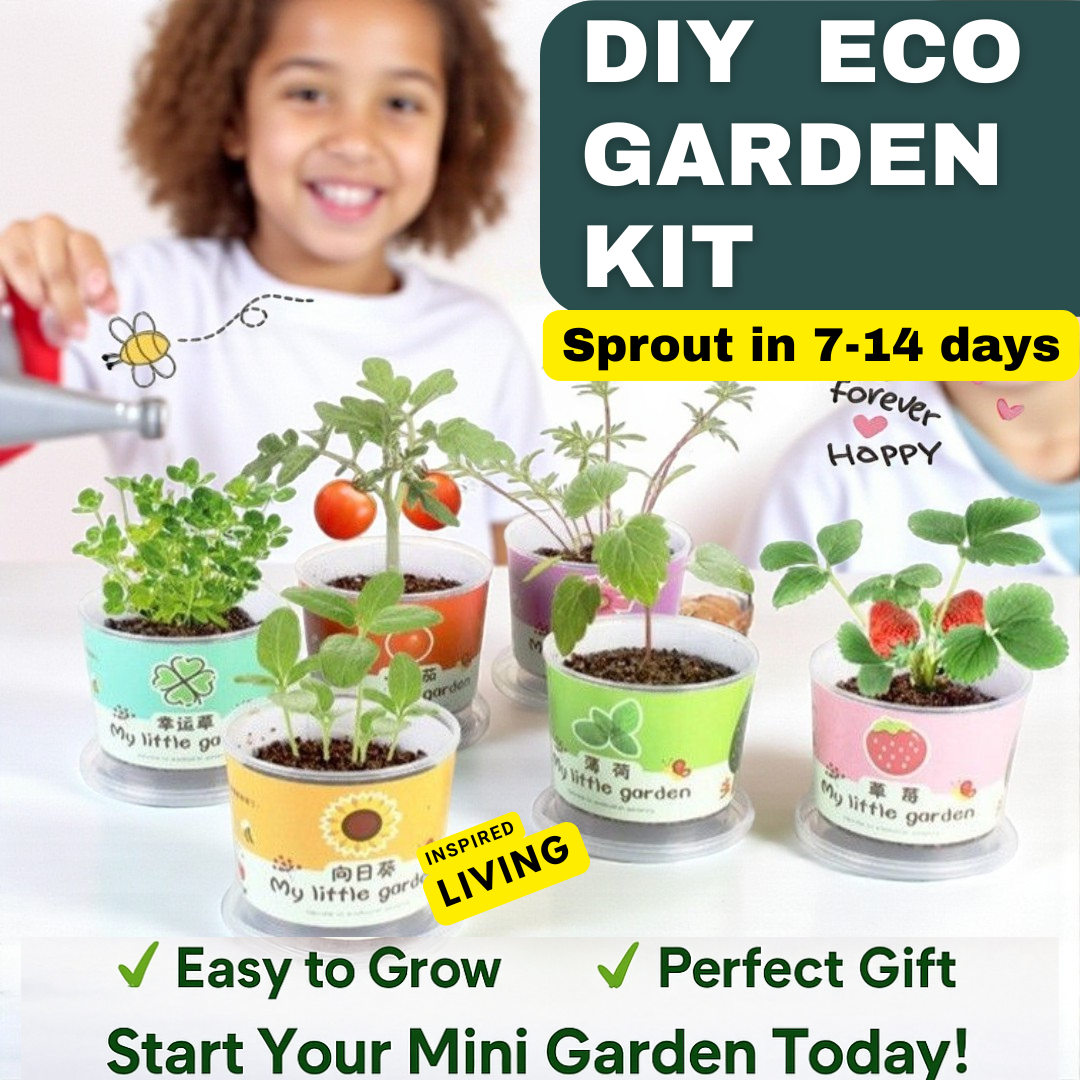 DIY Plant Kit | Mini Eco Garden | Easy to Grow Plant for Kids | School ...
