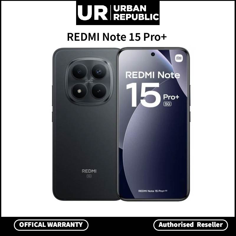 Xiaomi REDMI Note 15 Pro+ 5G 12G RAM 512G ROM | Shopee Singapore