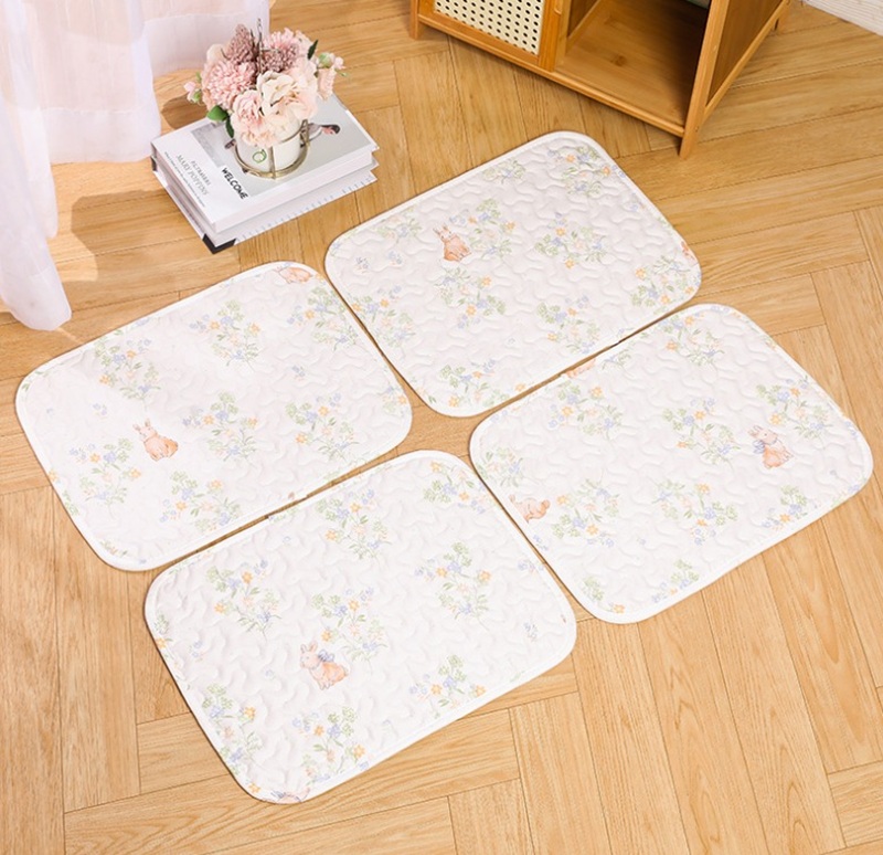 Pure Cotton Washable Pee Mat Anti Slip Carpet Pet Rabbit Dog Cat Baby ...