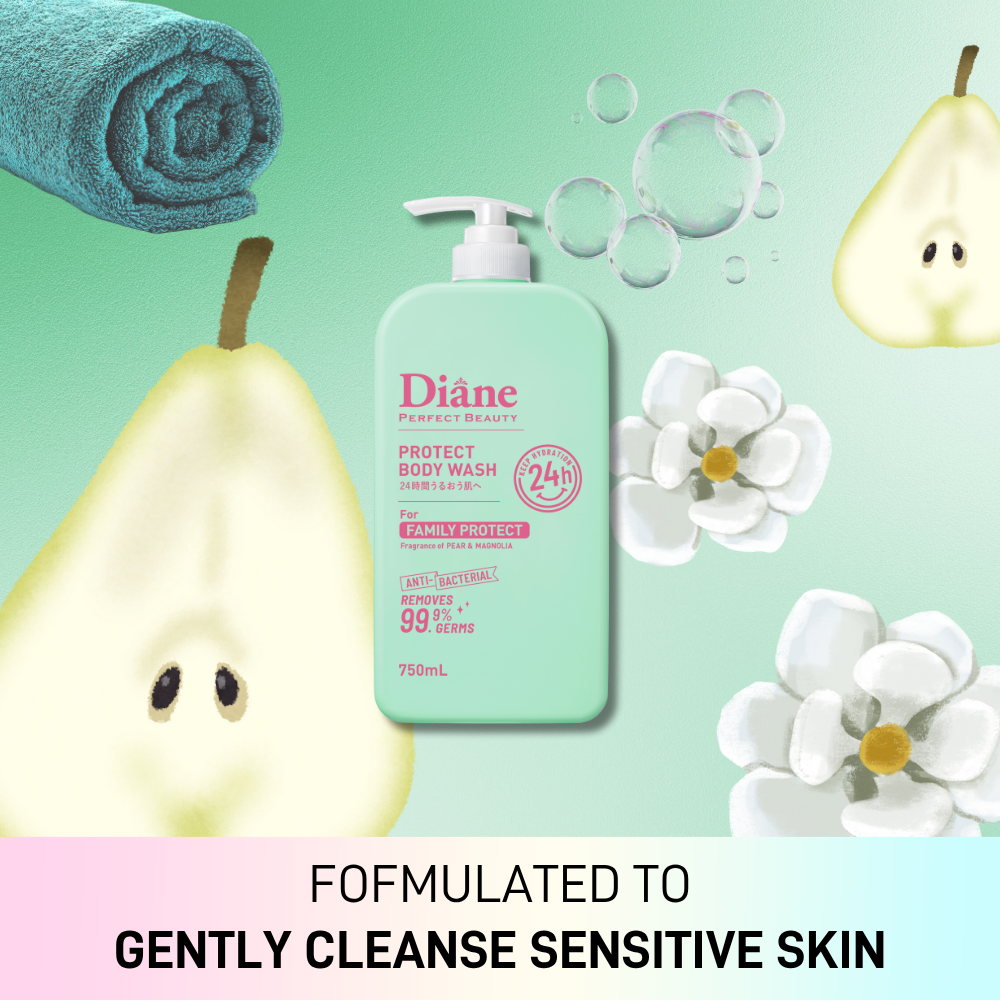 Moist Diane Perfect Beauty Protect Body Wash 750ML/Refill Pack 600ML ...