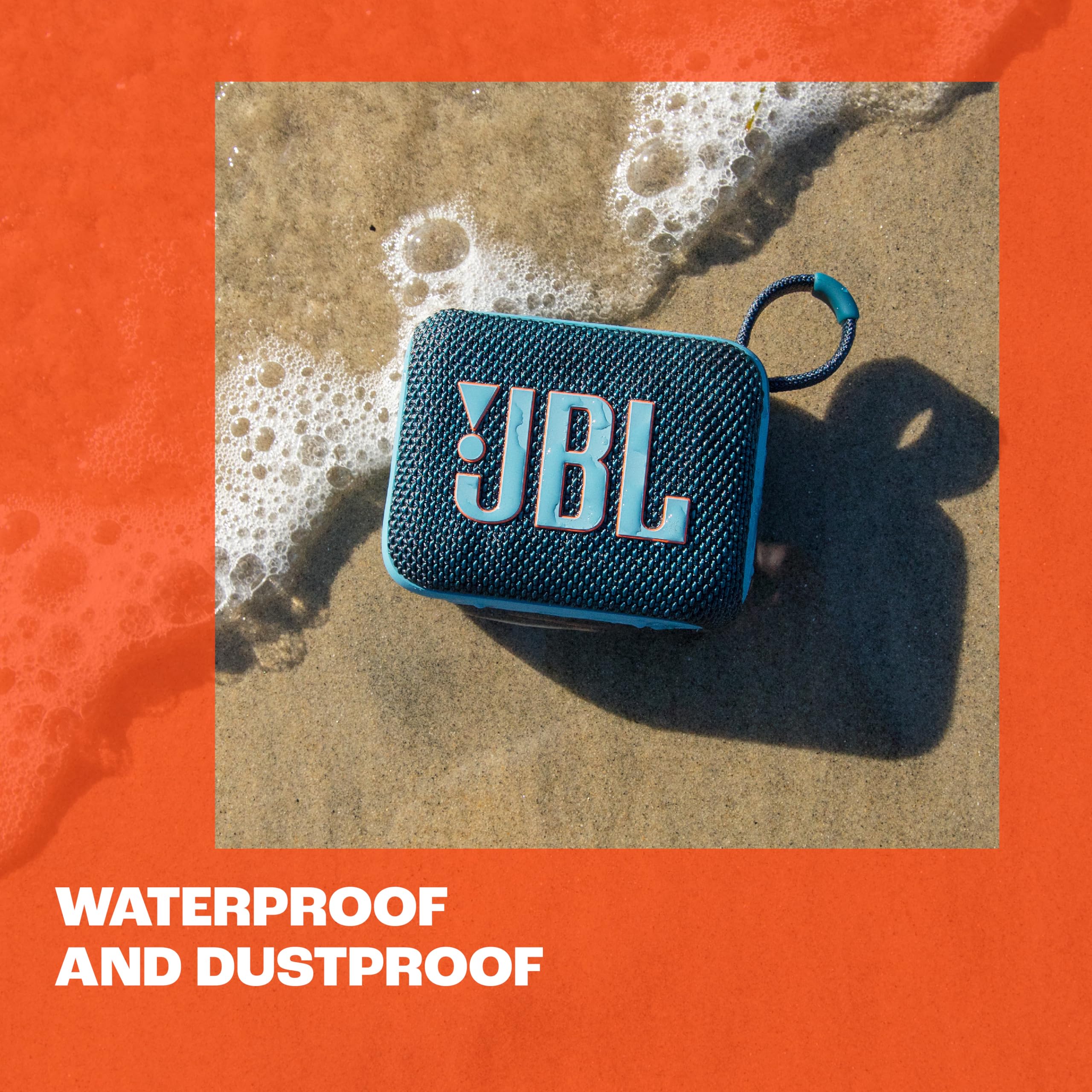 JBL Go 4 Portable Bluetooth Speaker with Built-in Battery Mic IP67 ...