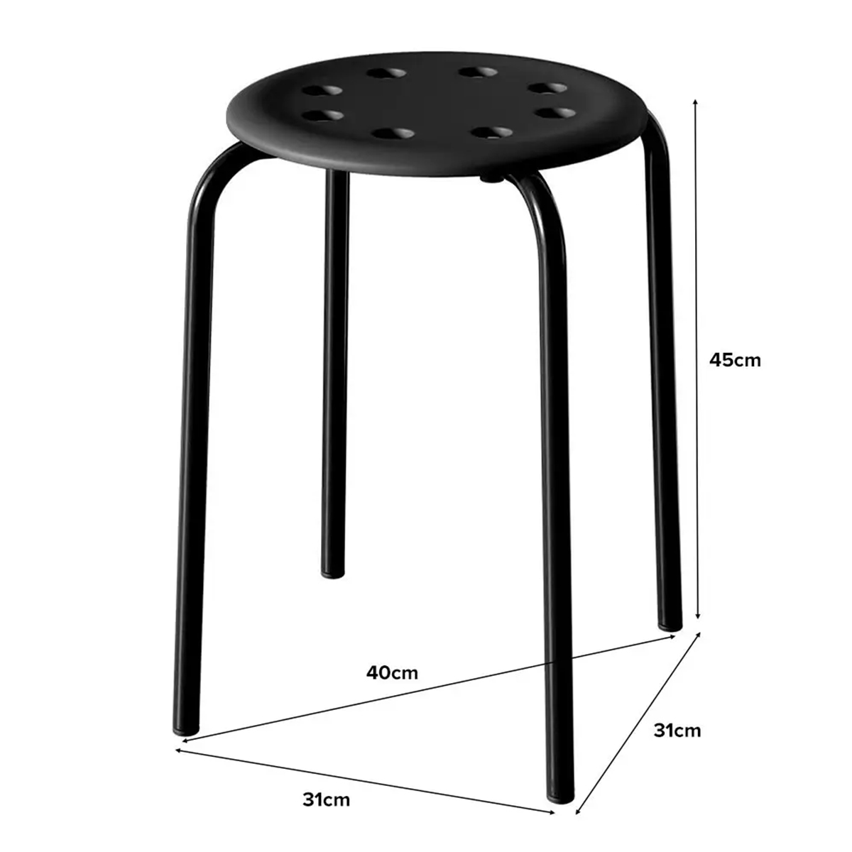 (JIJI.SG) WYNNE Stackable Stool / Stacking / Furniture / Seat / Stool ...