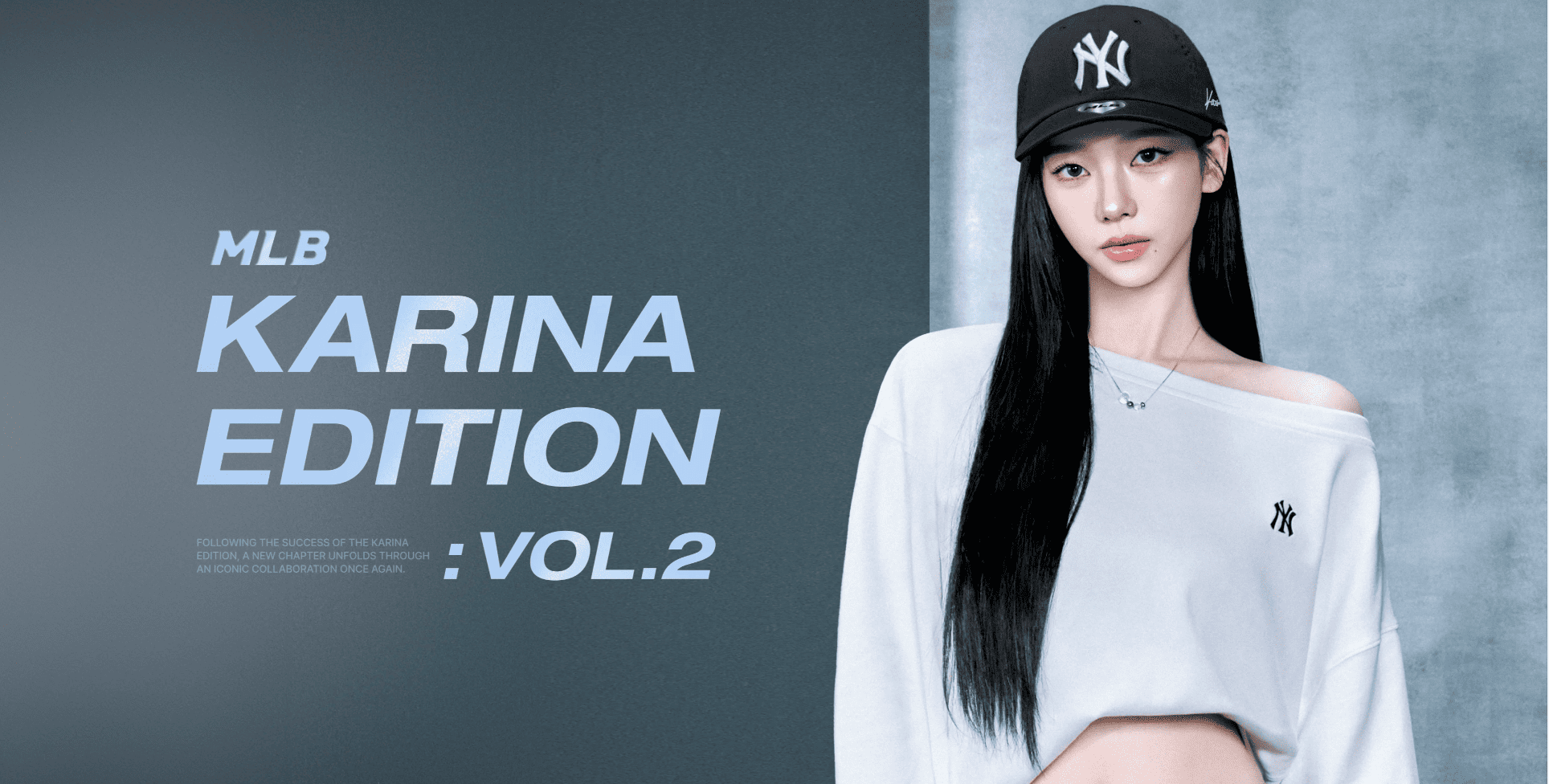 [MLB] 2026 KARINA EDITION VOL2 Signature Unstructured Ball Cap (Black ...