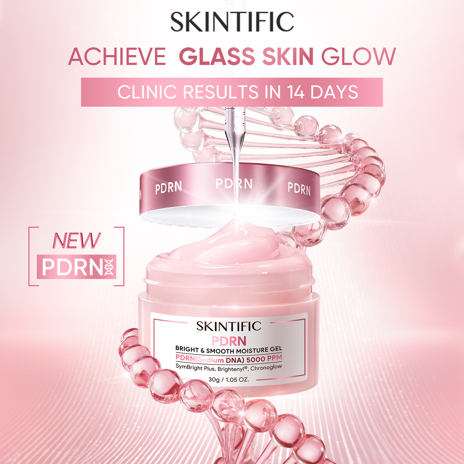 [New Launch] SKINTIFIC PDRN Bright & Smooth Moisture Gel - Repair Skin ...