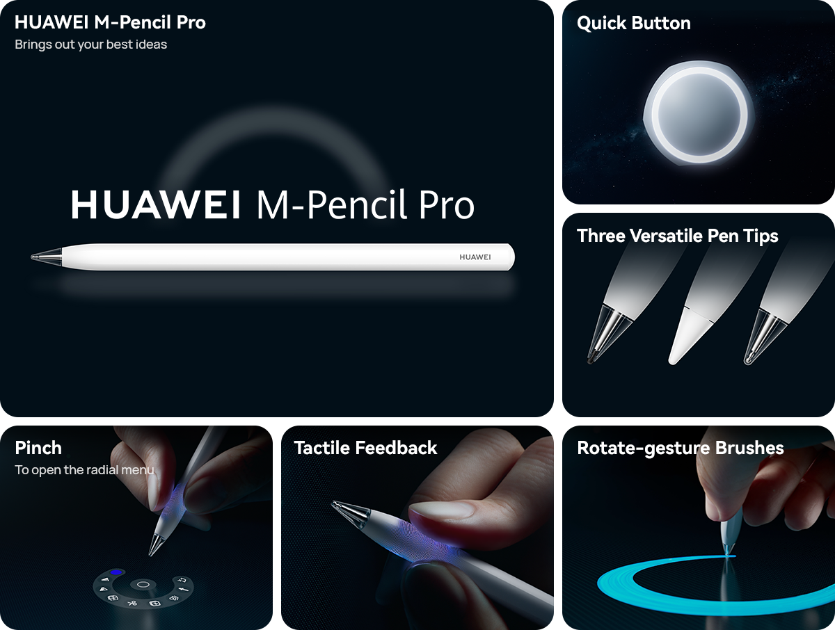 HUAWEI M-Pencil Pro Stylus Pen | Compatible with HUAWEI MatePad 12 X ...