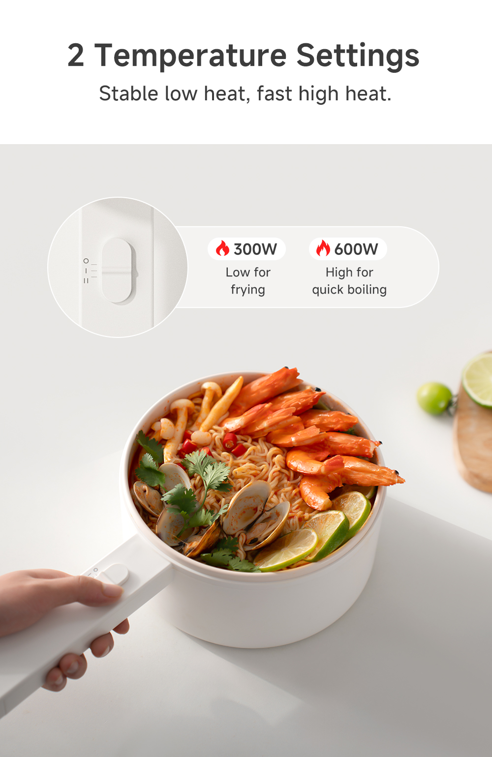 【TOP】Simplus Kit 1.8L Electric Cooker | food-grade transparent steamer ...