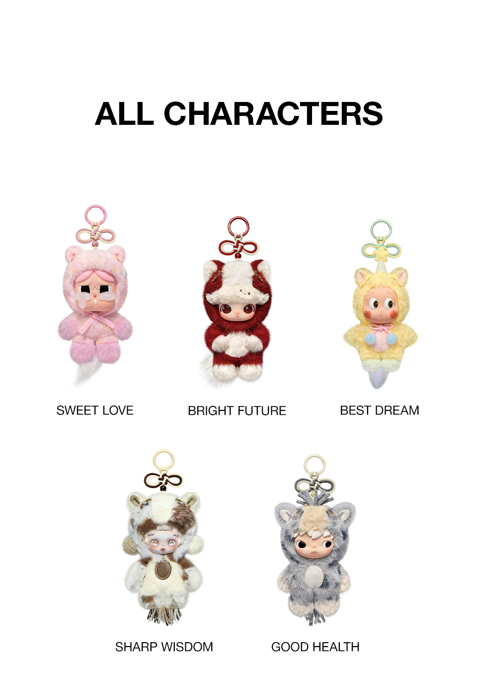 POP MART Have a Good Run Series - Plush Pendant Blind Box Combo Set ...