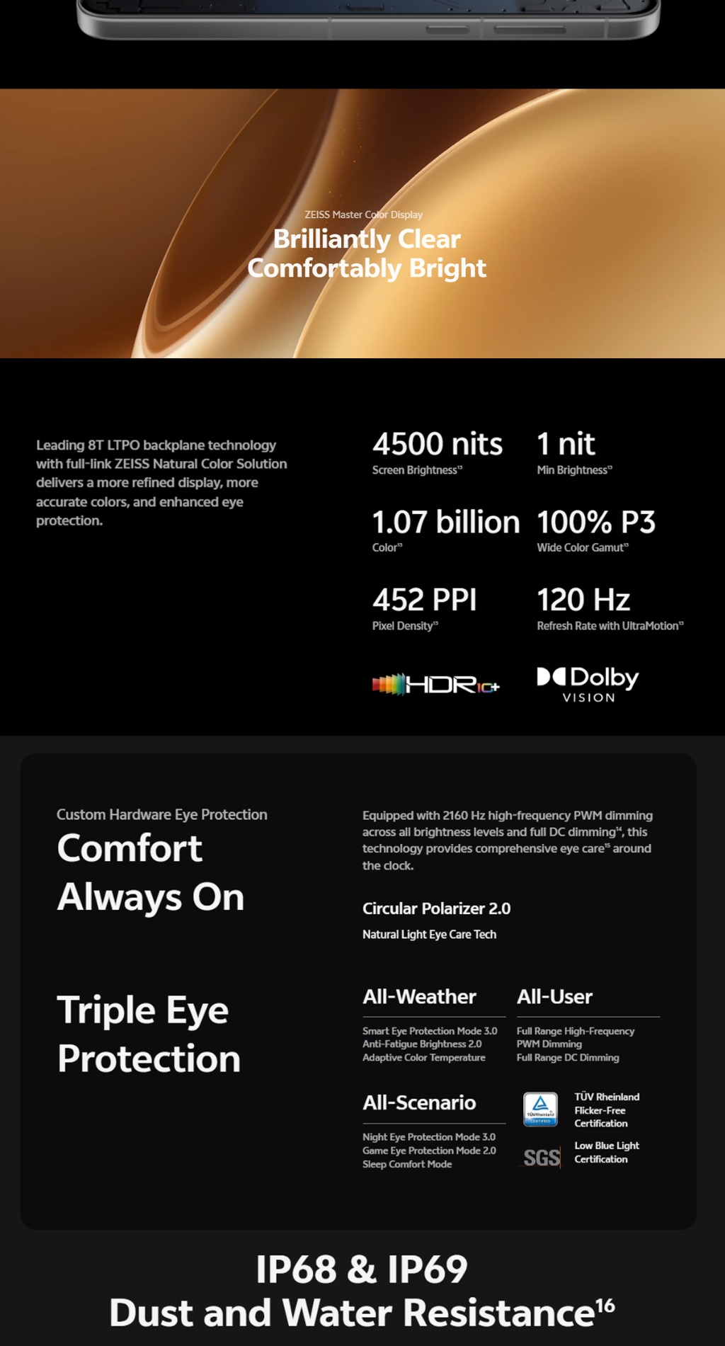 vivo X300 5G 16GB+16GB Extended RAM + 512GB | eSIM | 90W FlashCharge ...