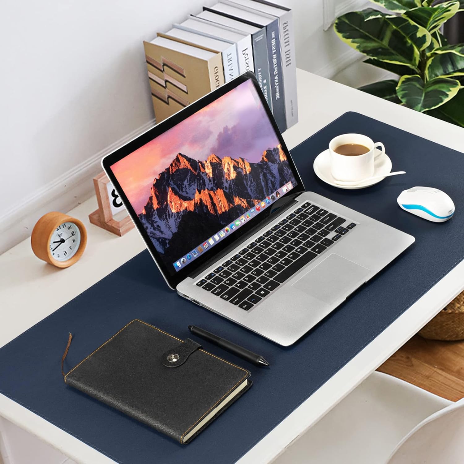 SG Waterproof Leather Desk Mouse Pad - Large Desktop Table Mat Laptop ...