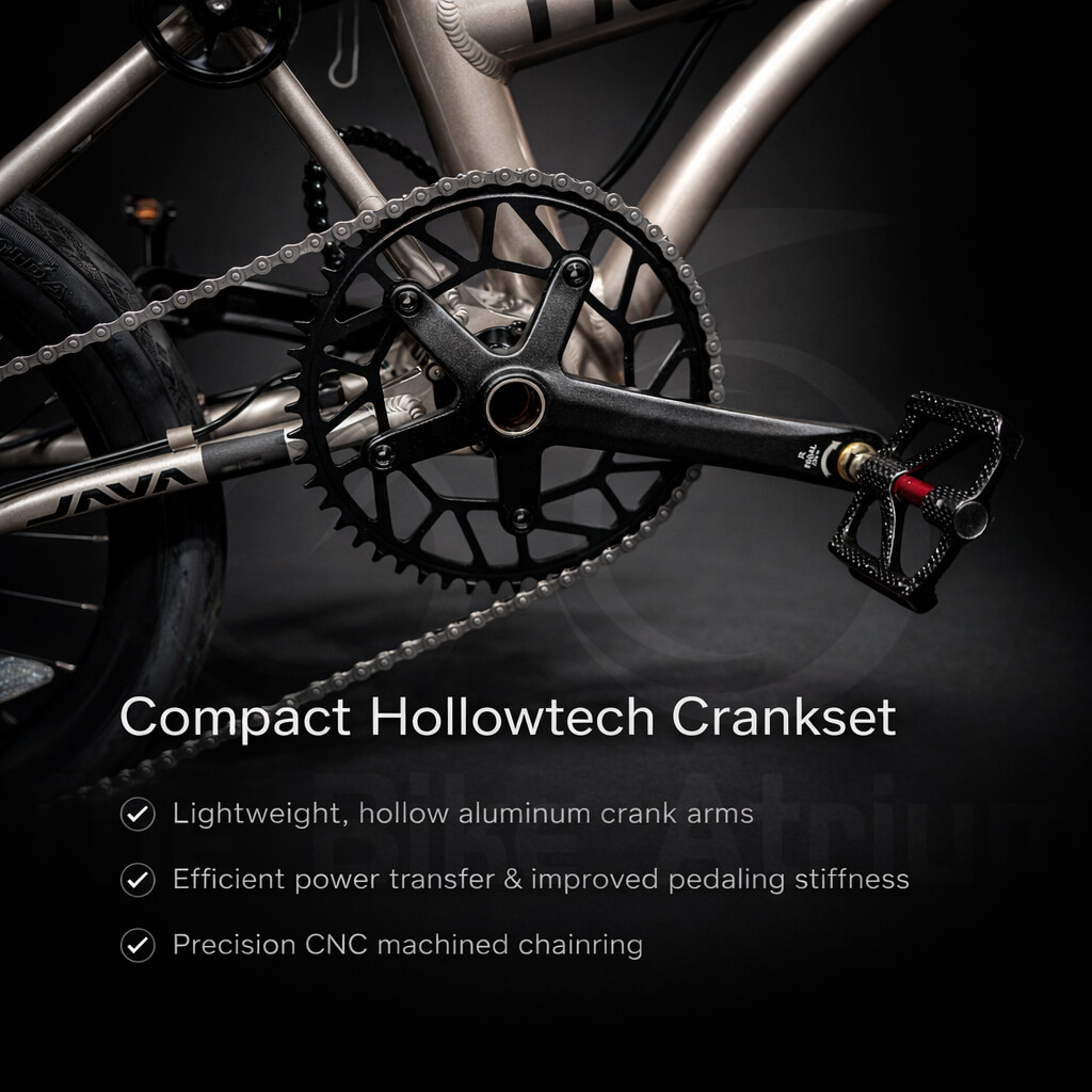 Java Neo 3 16" Trifold Bike | Carbon Fork Edition | 9-Speed Shimano ...