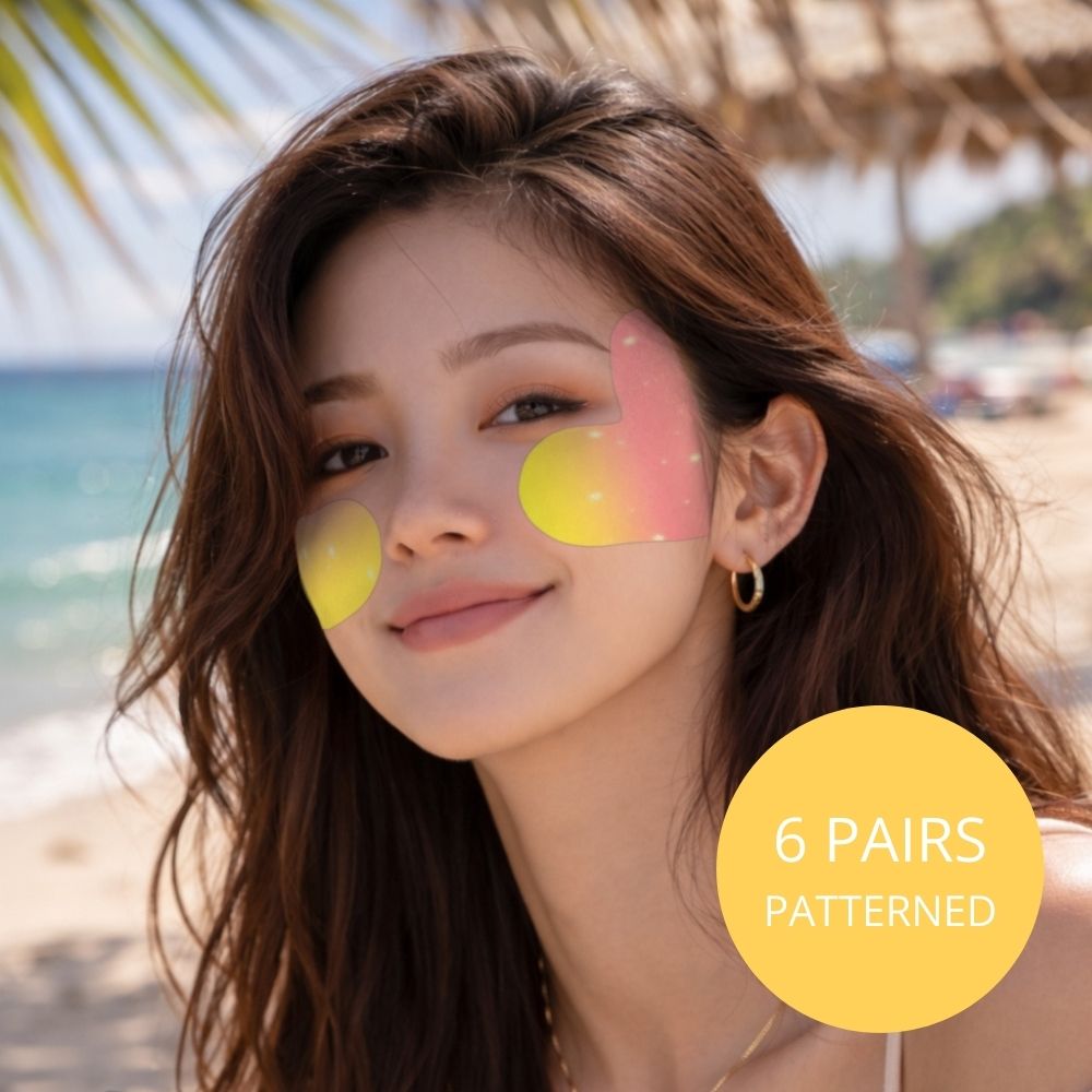 Cheeky UPF50+ Sun Patch 12-PAIRS Face Protection, For outdoor Sports ...