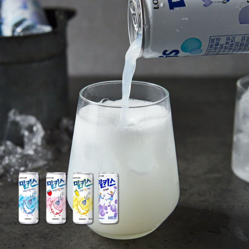 Milkis Sparkling Drink | Korean Imported Soda Beverage | Milk & Fruit ...
