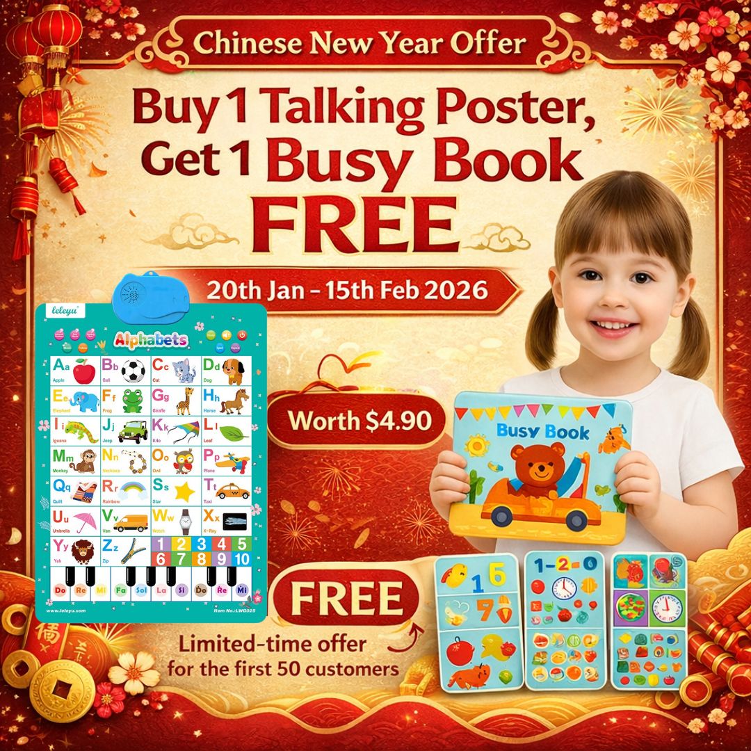 Interactive Talking Poster for Toddlers | Alphabet, Numbers, Songs ...