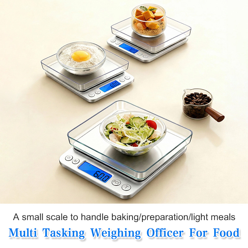 SG stock】3KG/0.1g Kitchen Scale Weighing Scales Digital Bake Bakery ...