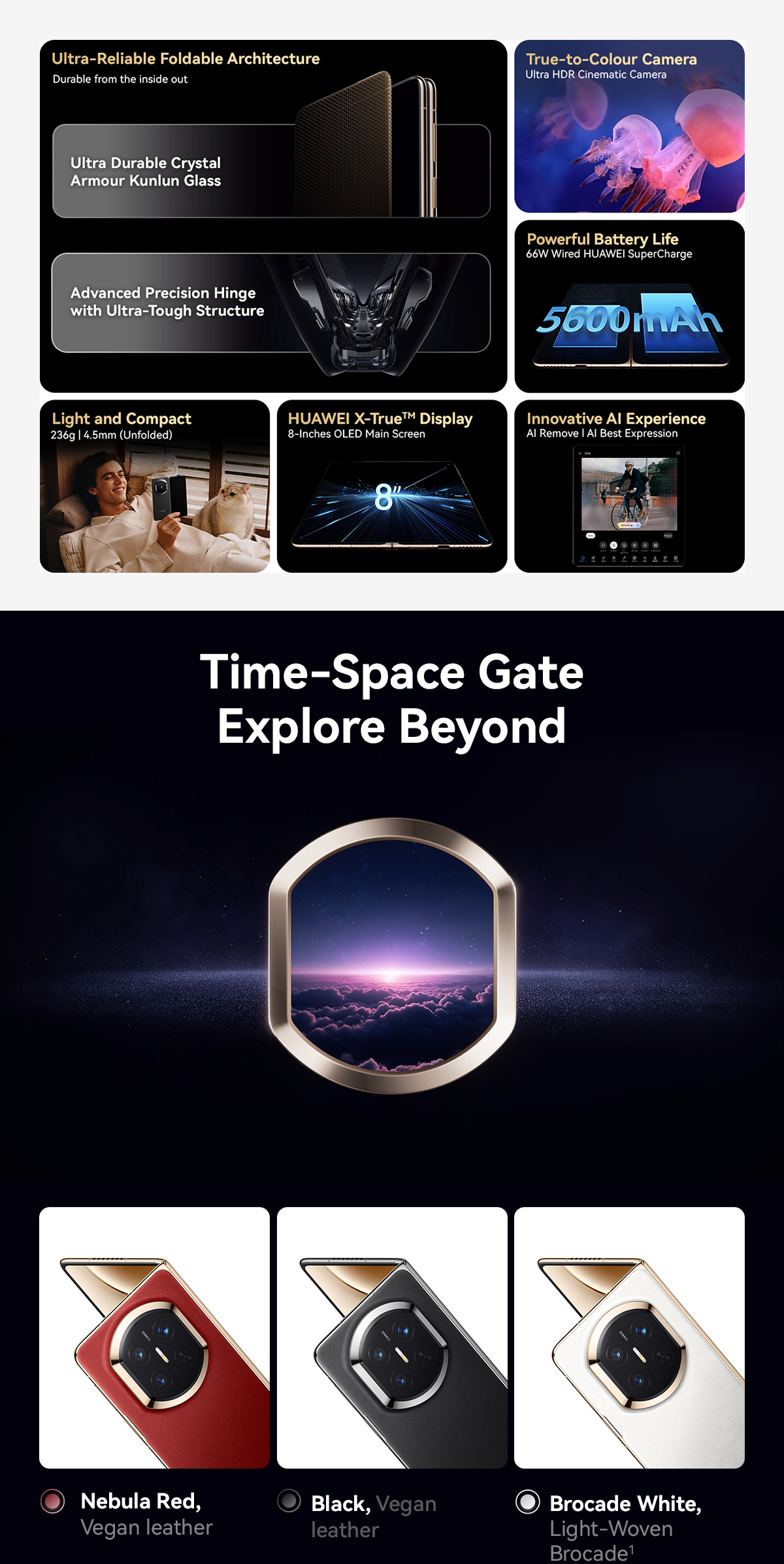 HUAWEI Mate X7 Foldable Smartphone | 16+512GB | Ultra Reliable Foldable ...