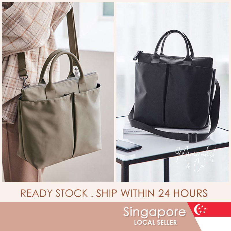 [SG SELLER] 14 Inches Japan Laptop Bag Fits A4 Instock Waterproof ...