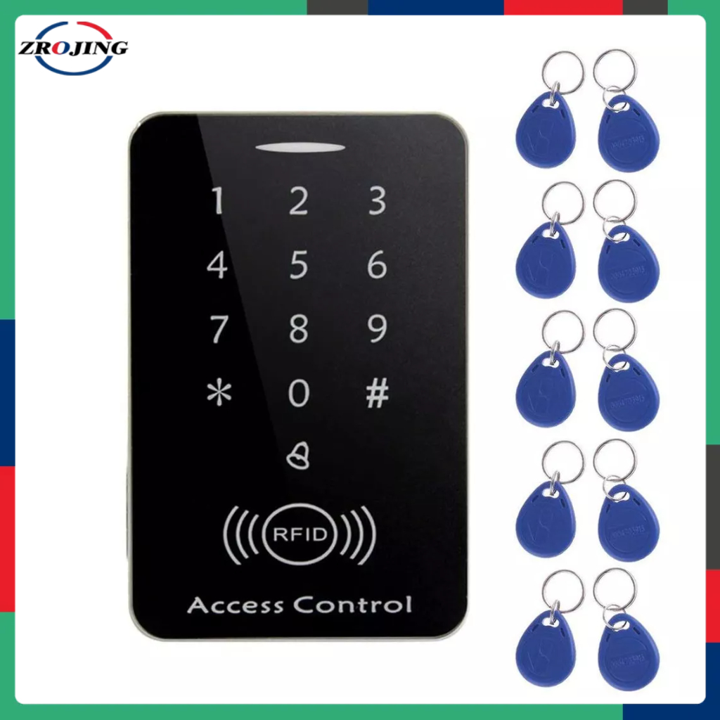 RFID Standalone Access Control Card Reader With Digital Keypad 10pcs ...