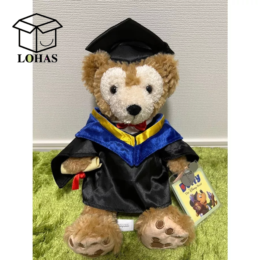 Hong Kong Disneyland Duffy Bear in Graduation Gown Costume | Shopee ...