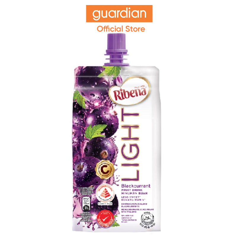 Ribena Blackcurrant Fruit Drink Light Cheerpack 330ml | Shopee Singapore