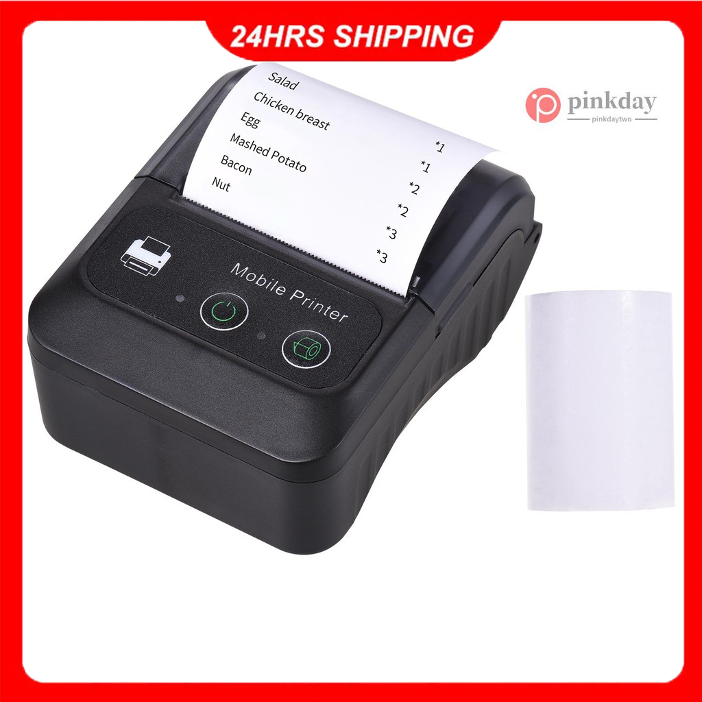 [Genuine]Portable Wireless BT 58mm 2 Inch Thermal Receipt Printer Mini USB Bill POS Mobile ...