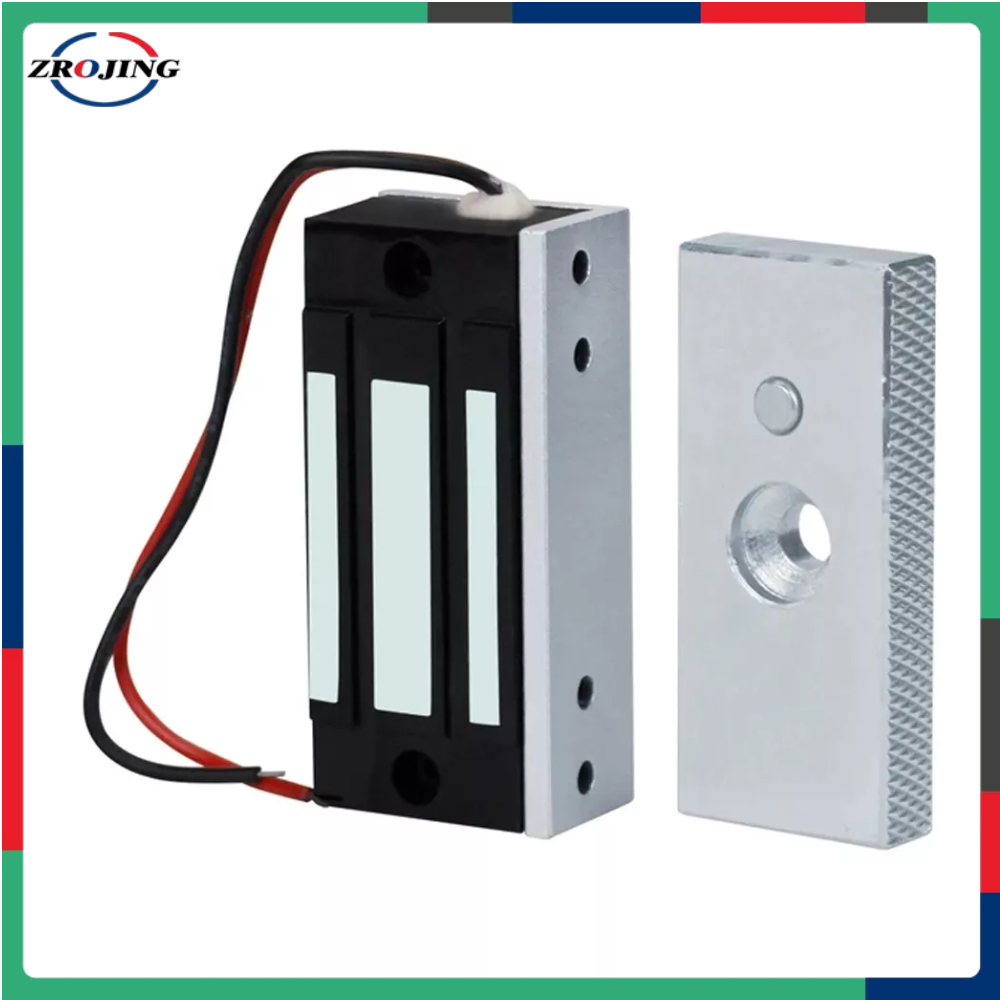 Electromagnetic Lock 60KG 12V Electronic Electric Magnetic Lock Cabinet ...