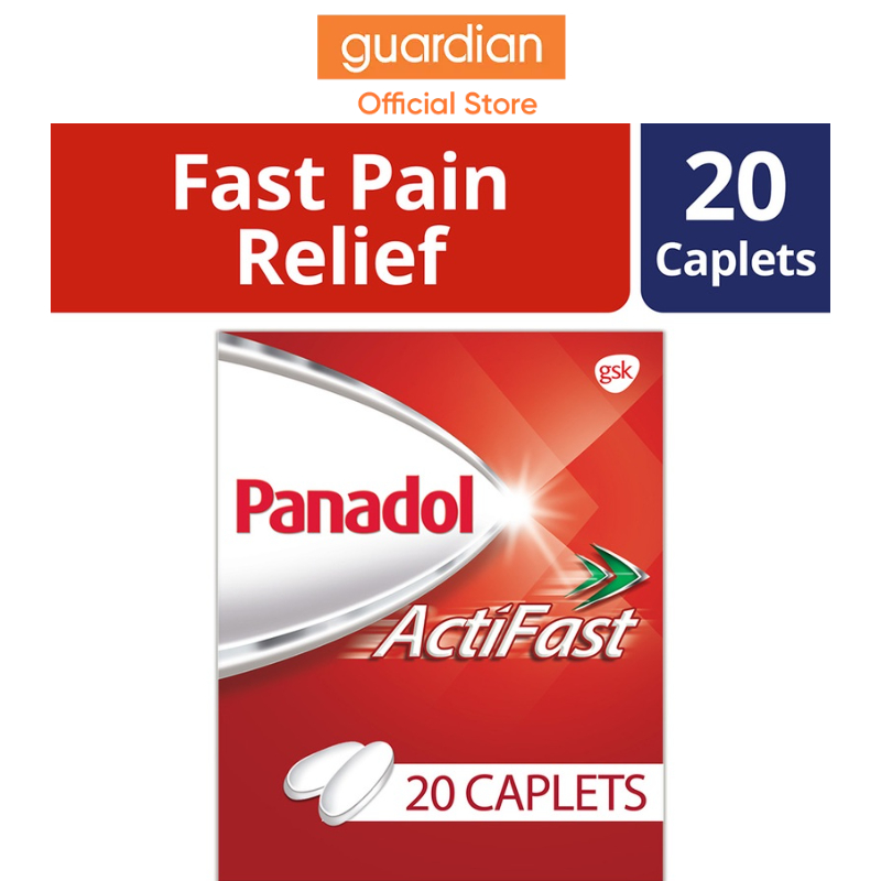 Panadol Actifast, 20 tablets | Shopee Singapore