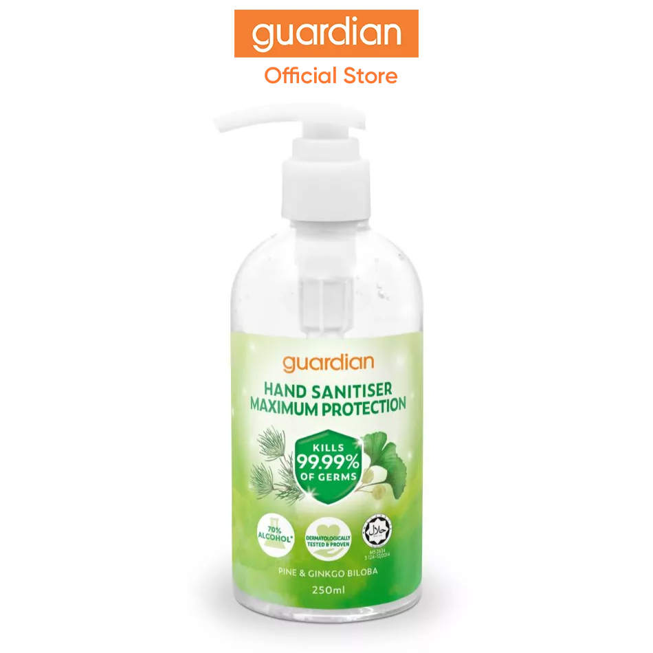 Guardian Hand Sanitiser Maximum Protection 250ml | Shopee Singapore