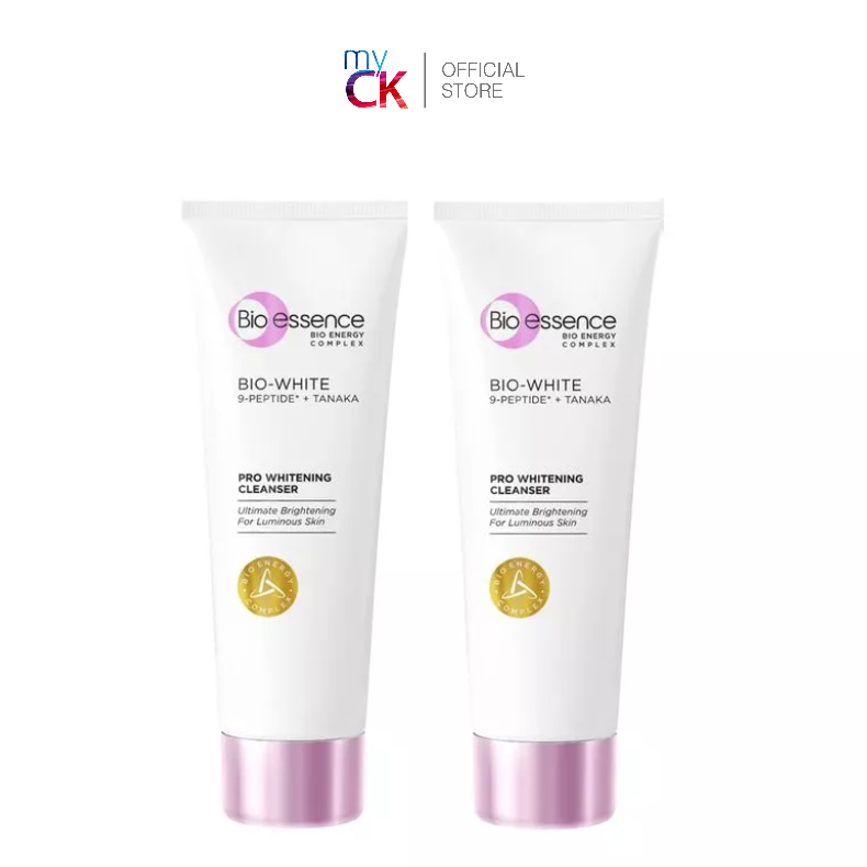 (Bundle of 2) Bio Essence Bio-White Pro Whitening Cleanser 100g ...