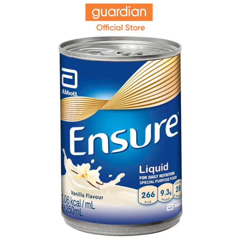Ensure Nutritional Liquid Vanilla, 250Ml | Shopee Singapore