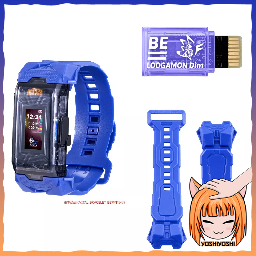 Instock Digimon Seeker Linker Band and Lugamon BEMemory Dim | Shopee ...