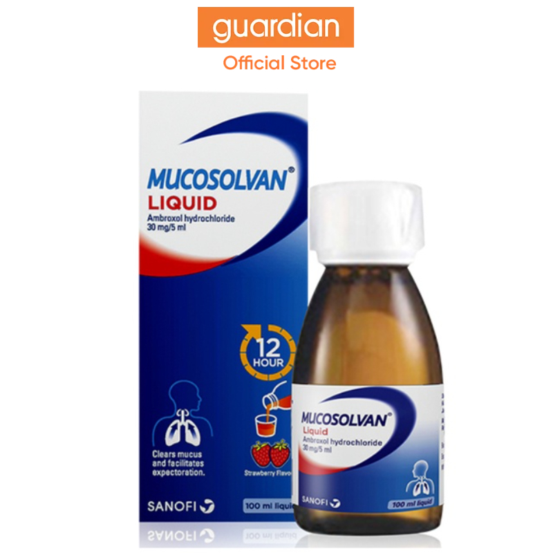 Mucosolvan Cough Relief Syrup 100Ml | Shopee Singapore