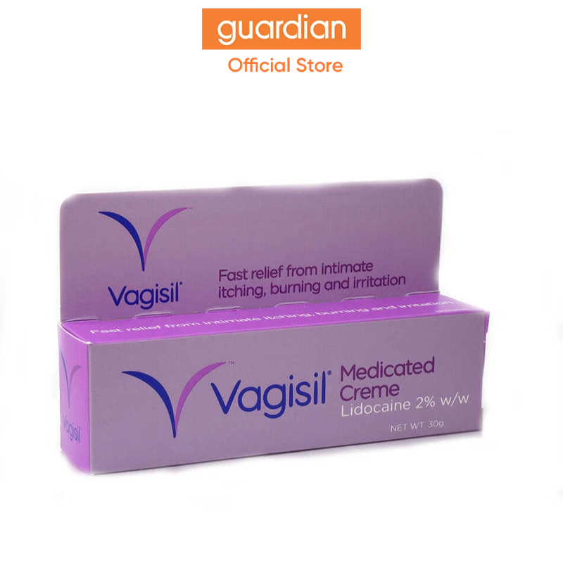 Vagisil Medicated Creme, 30G | Shopee Singapore