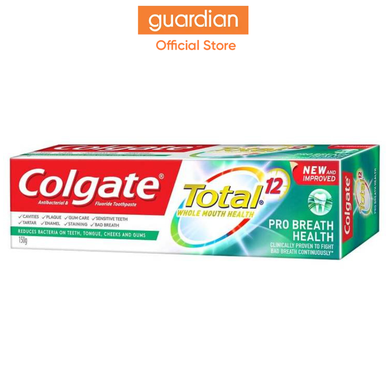 Colgate Total Pro Breath Health Toothpaste, 150G | Shopee Singapore