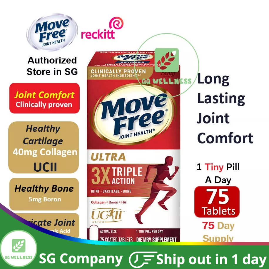 [Authorized] Schiff Move Free Ultra Triple Action Joint Support With ...