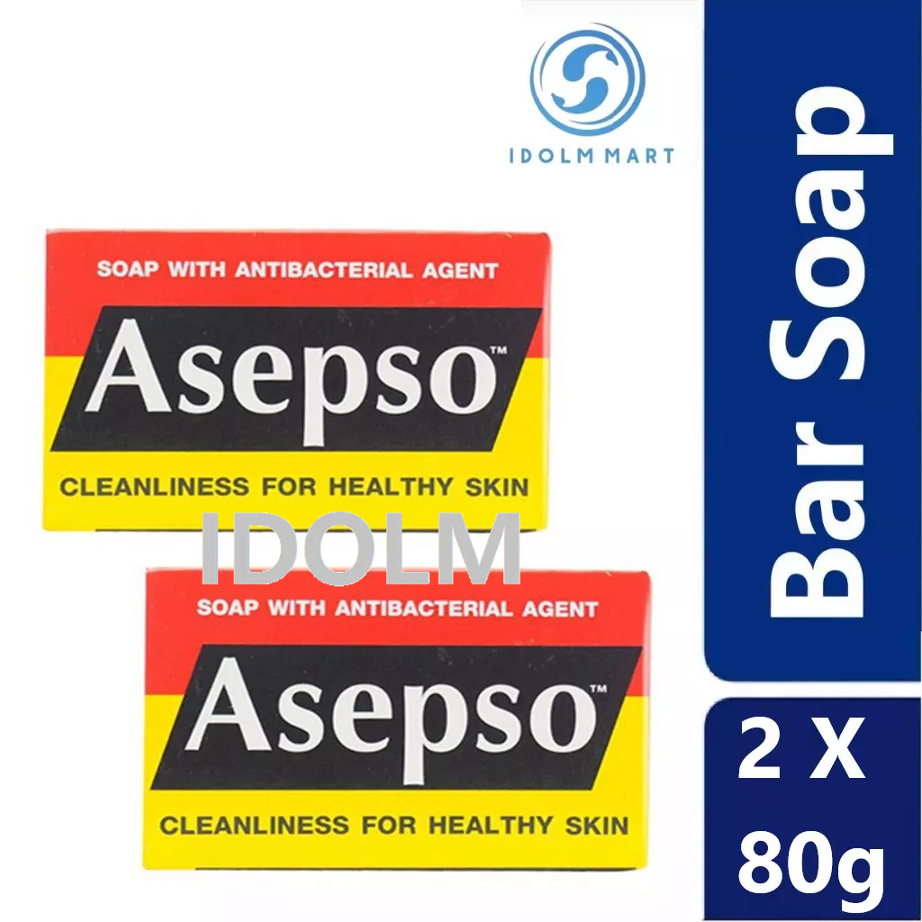 [ Bundle of 2 ] Asepso Soap 80g | Shopee Singapore