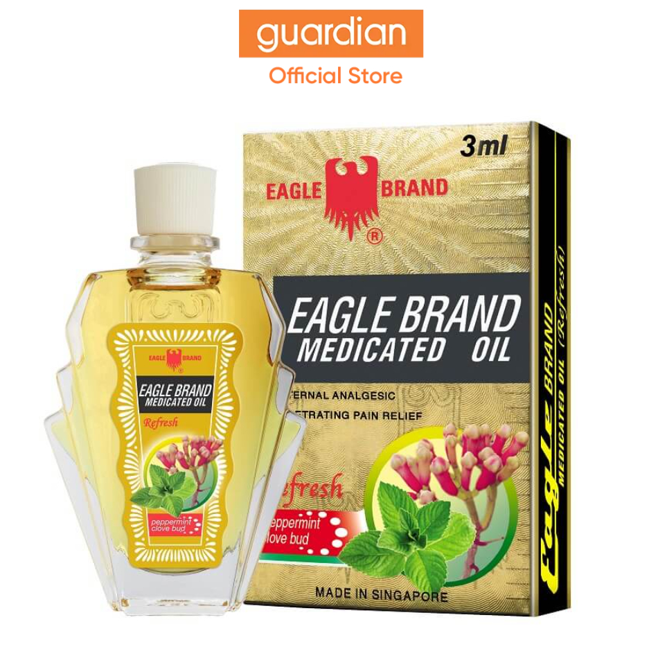 Eagle Medicated Oil Refresh, 3ml | Shopee Singapore