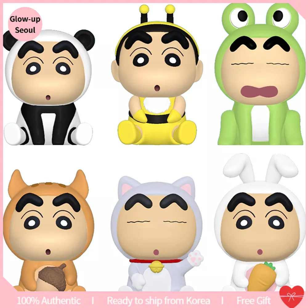 Crayon Crayon Shin chan Animal Figures Part 2 Set of 6 collectible ...