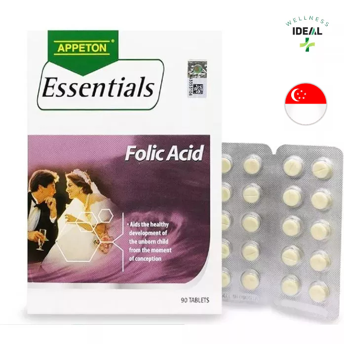 Appeton Essentials Folic Acid (90's) | Shopee Singapore