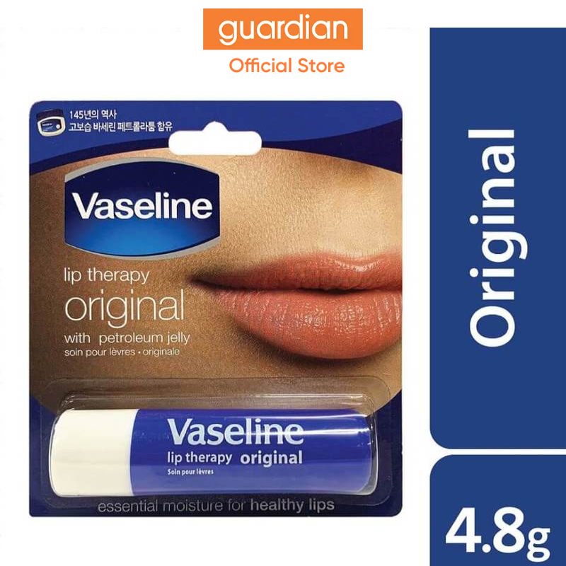 Vaseline Lip Therapy Original Stick, 4.8G | Shopee Singapore