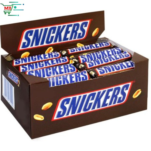 A box of 24pcs x 40g Snickers Chocolate Bar | Shopee Singapore
