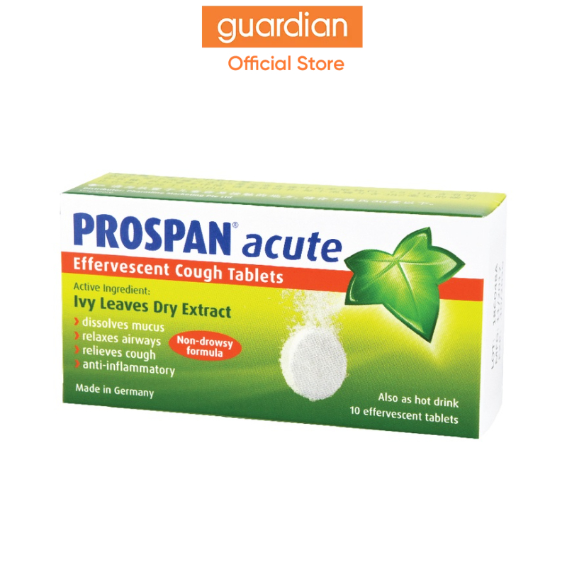 Prospan Effervescent Cough Tablets, 10 Tablets | Shopee Singapore
